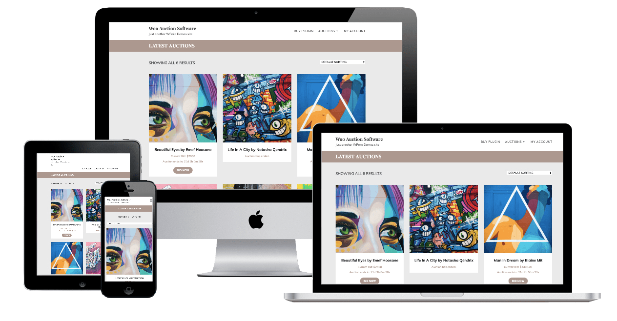 Premium and Free WordPress auction software plugin